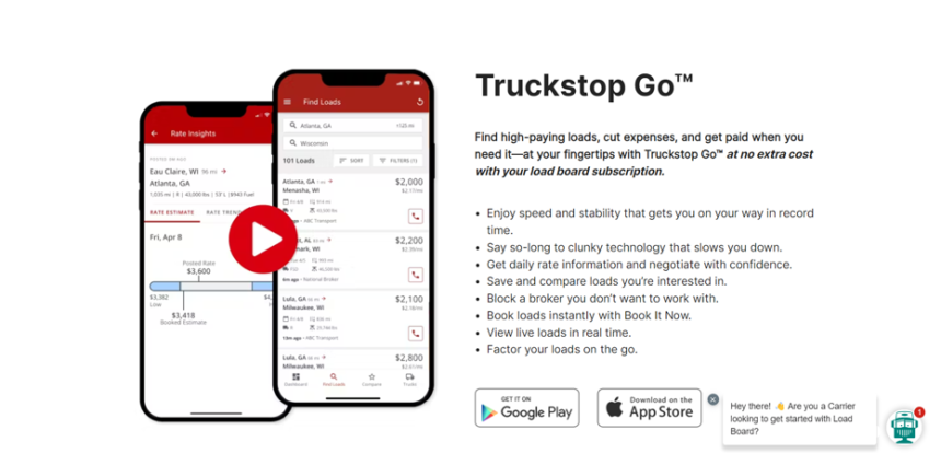 Truckstop Load Board Review - Loads Kiwi