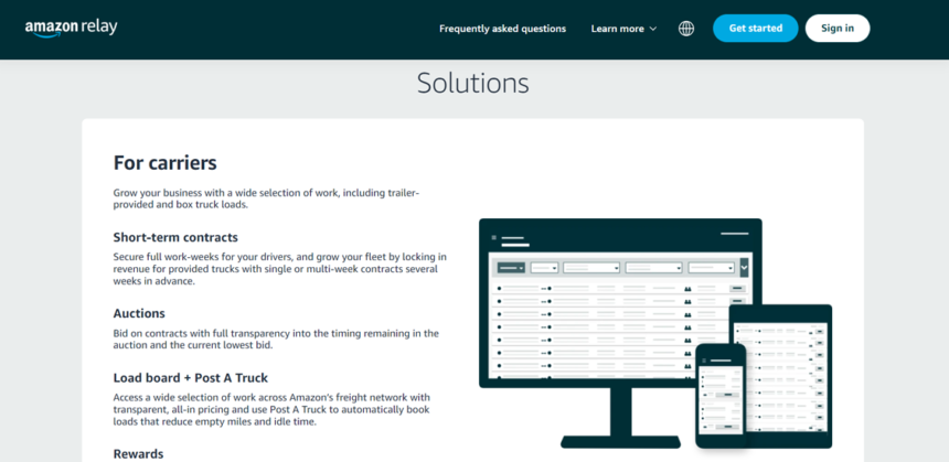 Amazon Relay vs DAT Load Board - Loads Kiwi