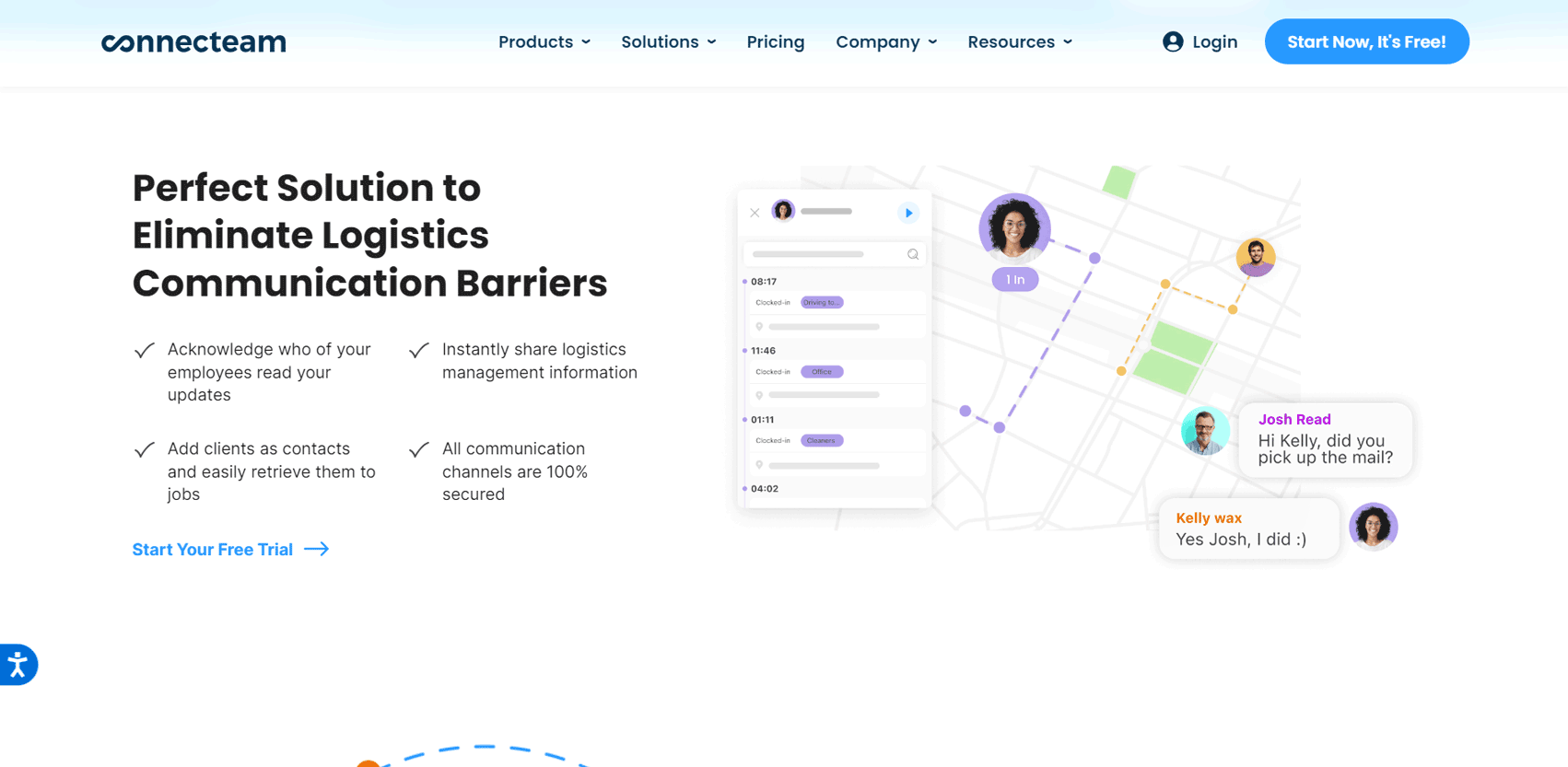 Connecteam Trucking Dispatch Software Review - Loads Kiwi