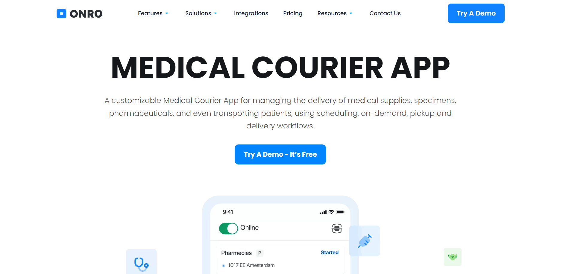Onro Medical Courier App Review - Loads Kiwi