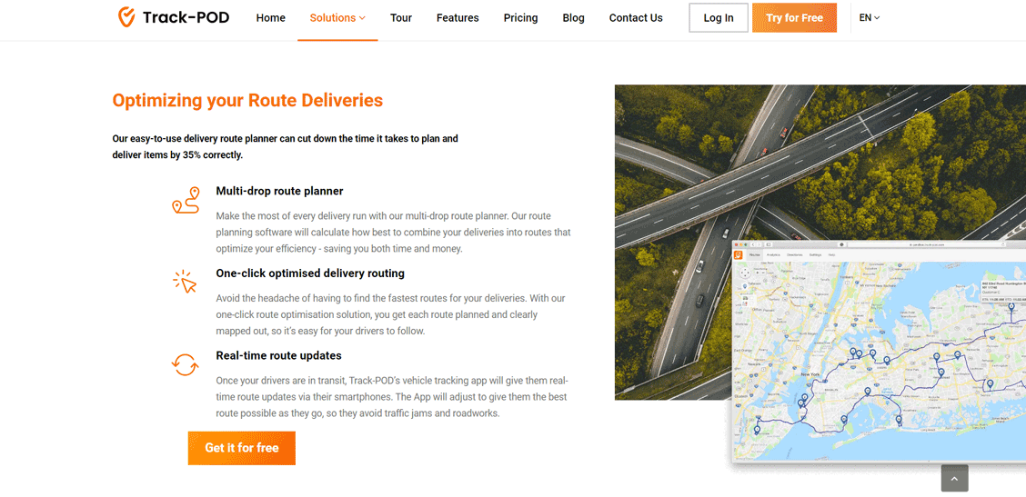 Track-POD Route Planner vs DispatchTrack - Loads Kiwi