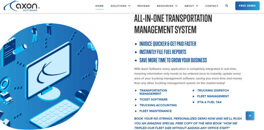 Truckingoffice vs Axon Trucking Software - Loads Kiwi