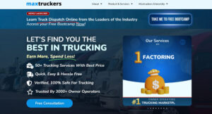 MaxTruckers Dispatch Review - Loads Kiwi