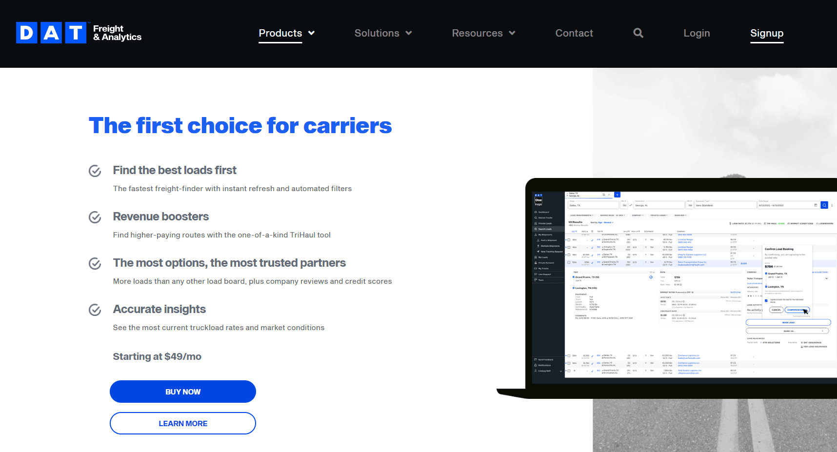 DAT Solutions Loadboard Review - Loads Kiwi